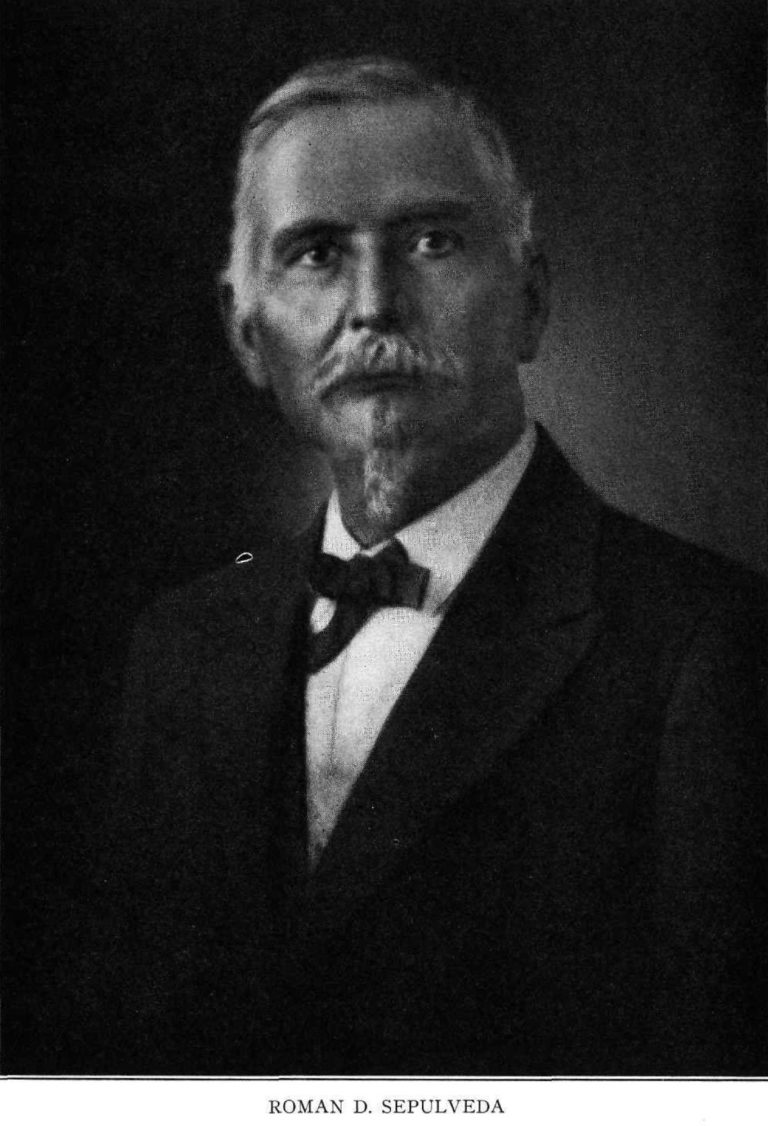 Roman Sepulveda Photo courtesy of the San Pedro Bay Historical Society.