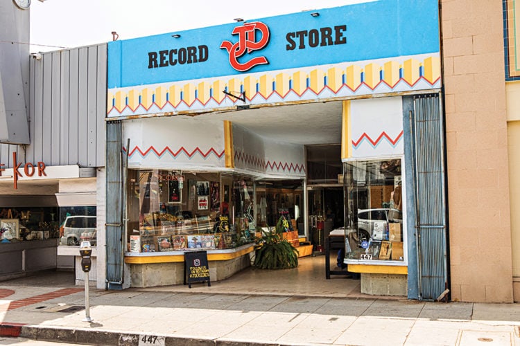 The JDC Record Store storefront. (photo: John Mattera Photography)