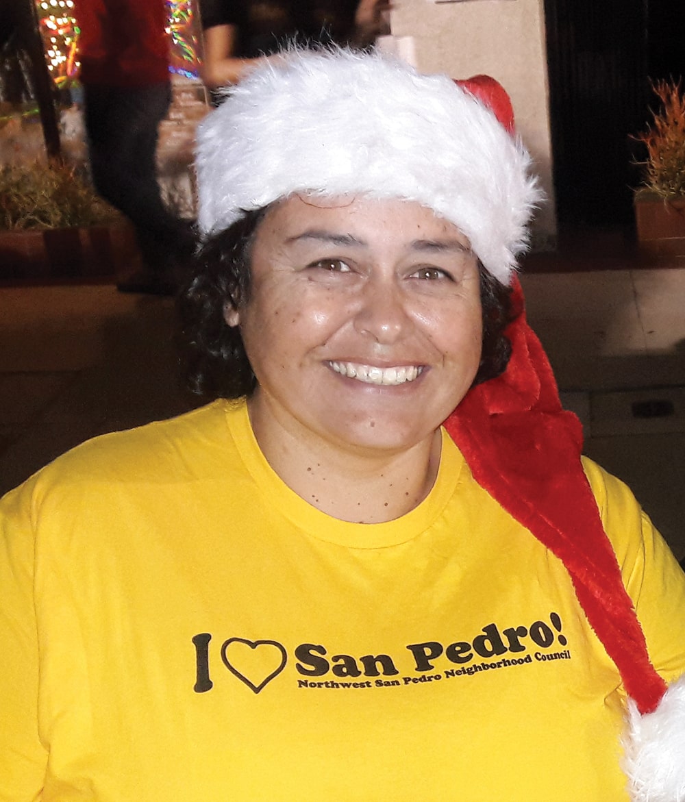 Romero at Candy Cane Lane, 2017. (photo: Laurie Jacobs)