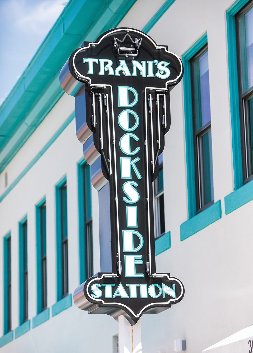 Dockside’s new signage. (photo: John Mattera Photography)