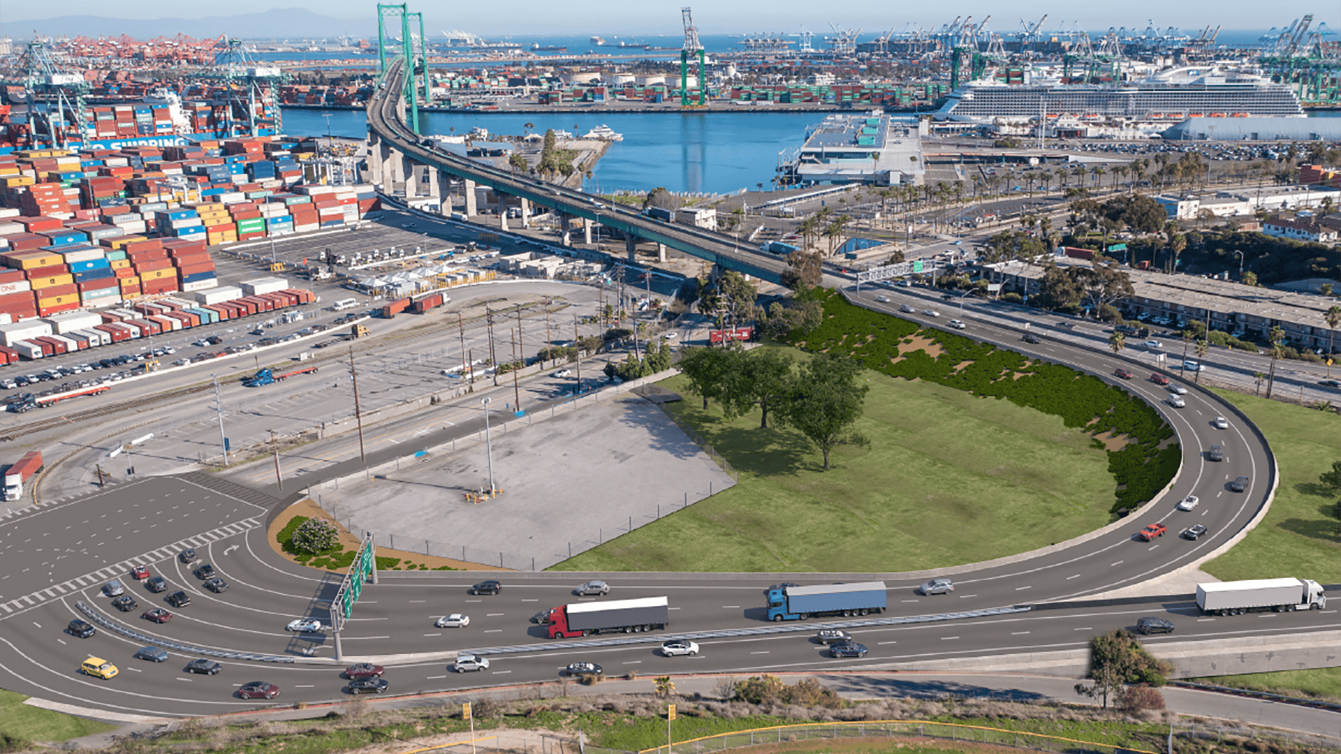 New SR-47 Ramps Open as Major Interchange Construction Advances - San Pedro Today